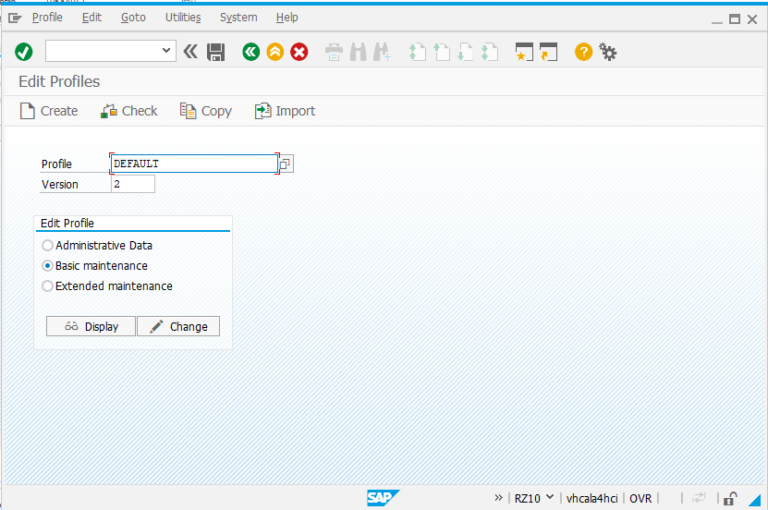 SAP Profile Parameters – Sap Security Pages SAP Profile Parameters – Sap Security Pages